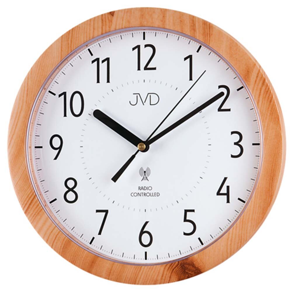 Modern wall clock radio-controlled wall clock - JVD Model: RH612.7
