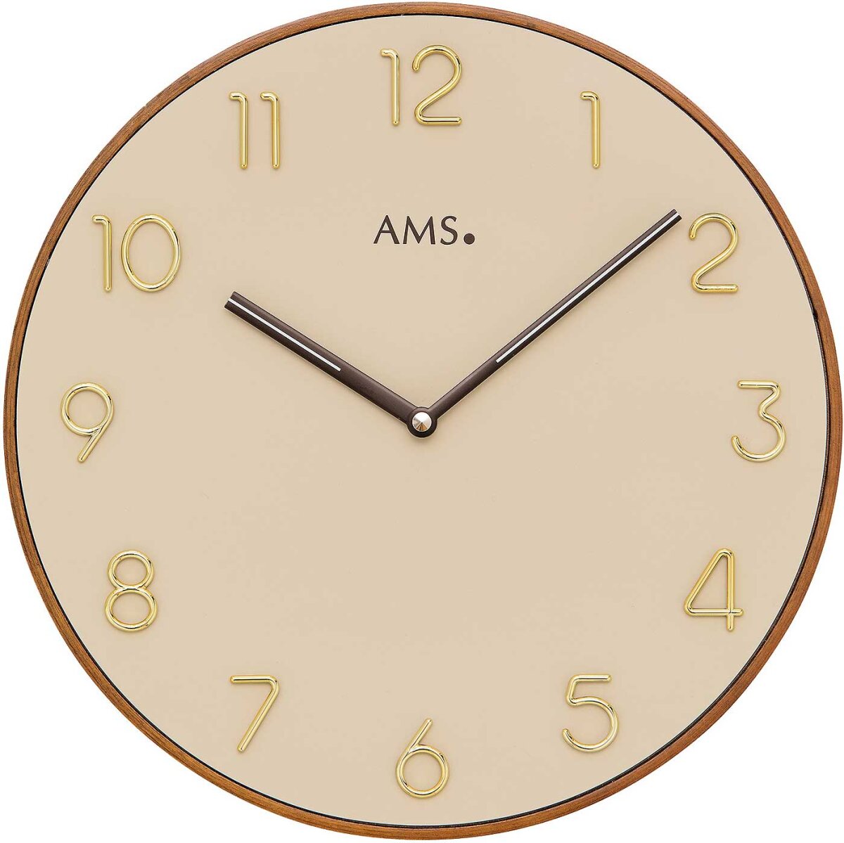 Modern wall clock case diameter 33 cm - AMS Model: 9563 - Buy wall cl