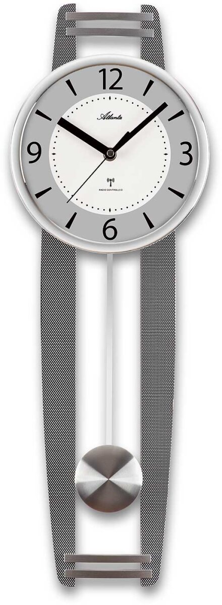 Modern radio-controlled pendulum clock - Atlanta Model: 5106/19 - Buy
