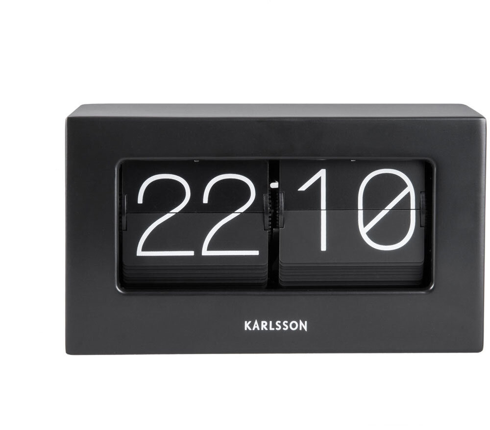 Modern wall/table clock - Karlsson Model: KA5620BK - Buy wall clocks