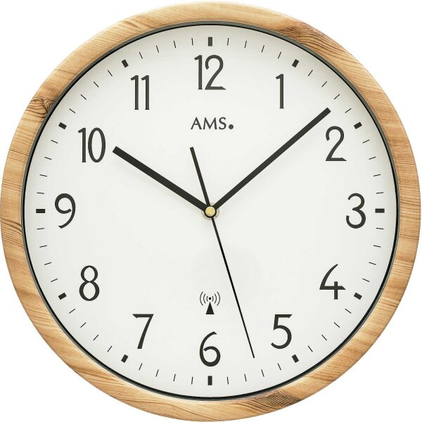 Radio-controlled wall clock - AMS Model: 5576 - Buy wall clocks & wri