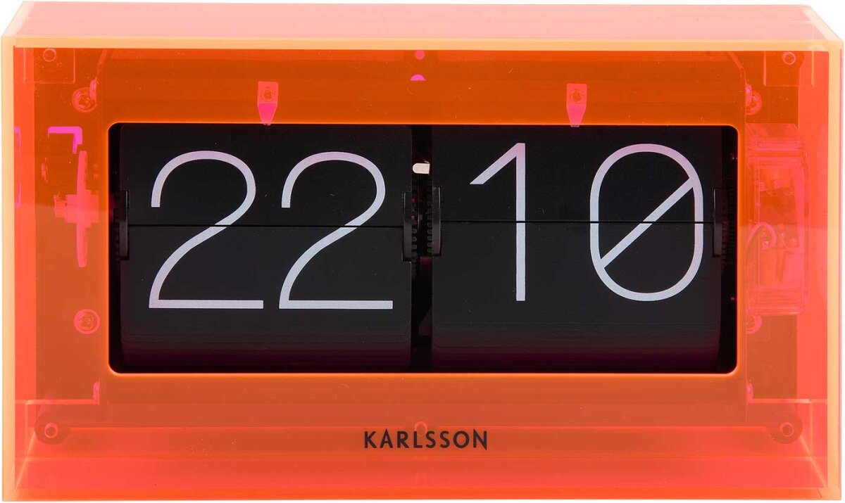 Wall clock - Karlsson Model: KA5976OR - Buy wall clocks & wristwatche