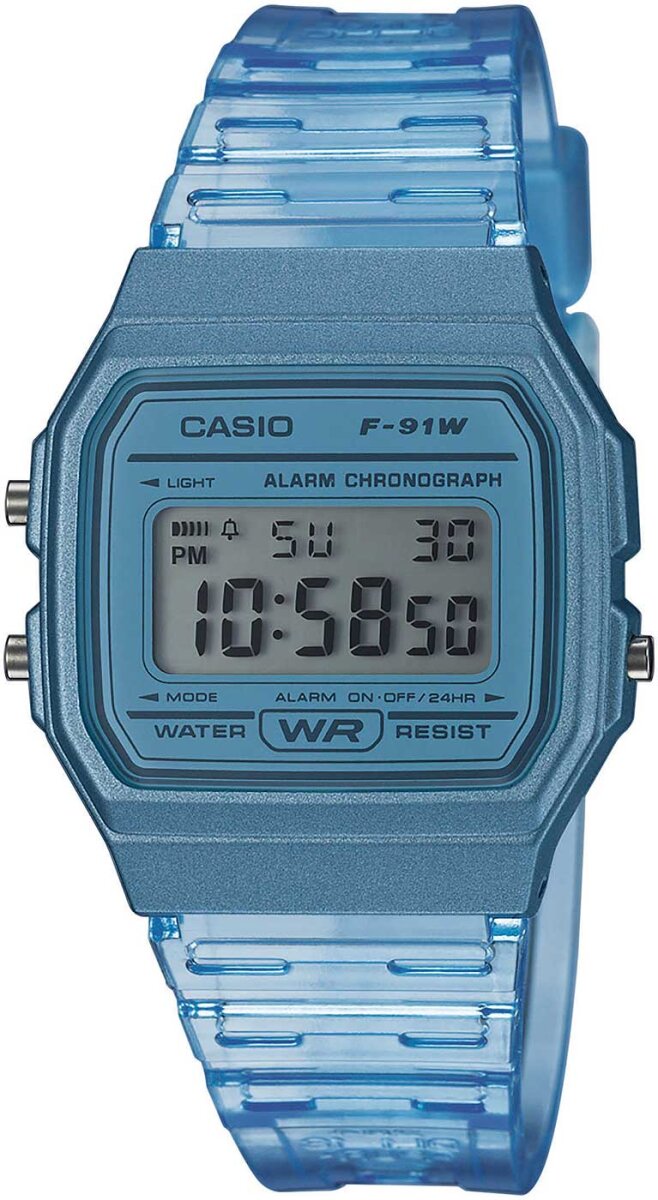 Men's and Women's Watch - Series: Collection - Casio Model: F-91WS-2E