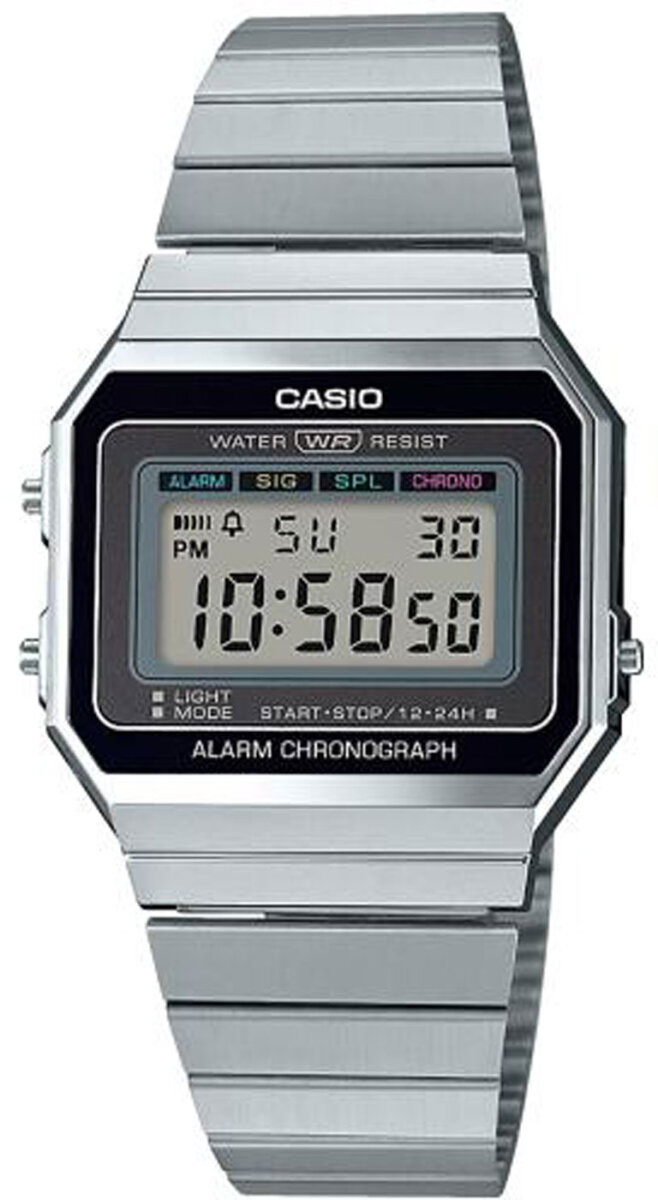 Ladies' and men's watch - Series: Collection - Casio Model: A700WE-1A