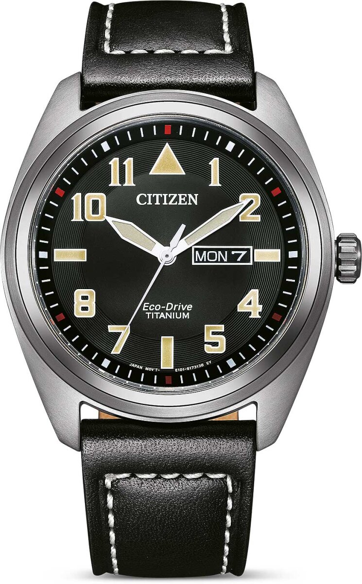 Men's Watch with Eco-Drive Pilot Function - Citizen Model: BM8560-29E
