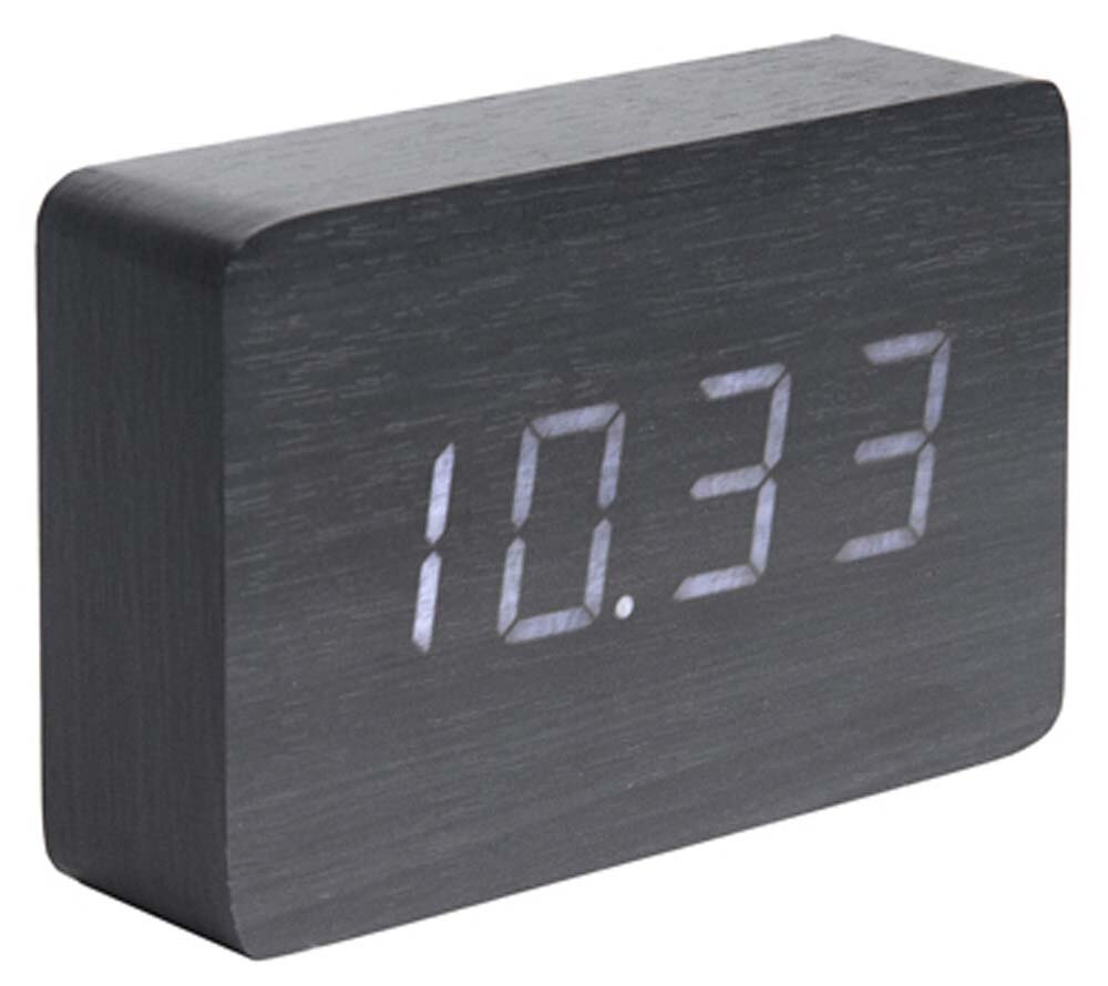 Alarm Clock - Karlsson Model: KA5653BK - Buy wall clocks & wristwatch