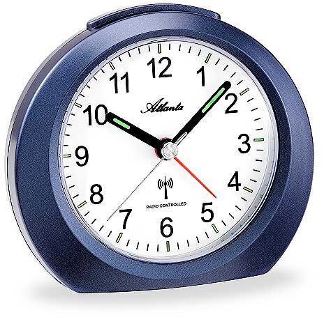 Radio-Controlled Alarm Clock - Atlanta Model: 1856/5 - Buy wall clock